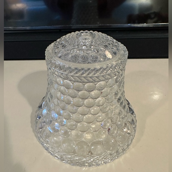 Vintage | Accents | Vintage Mcm Circles Bubbles Clear Glass Lamp Light ...